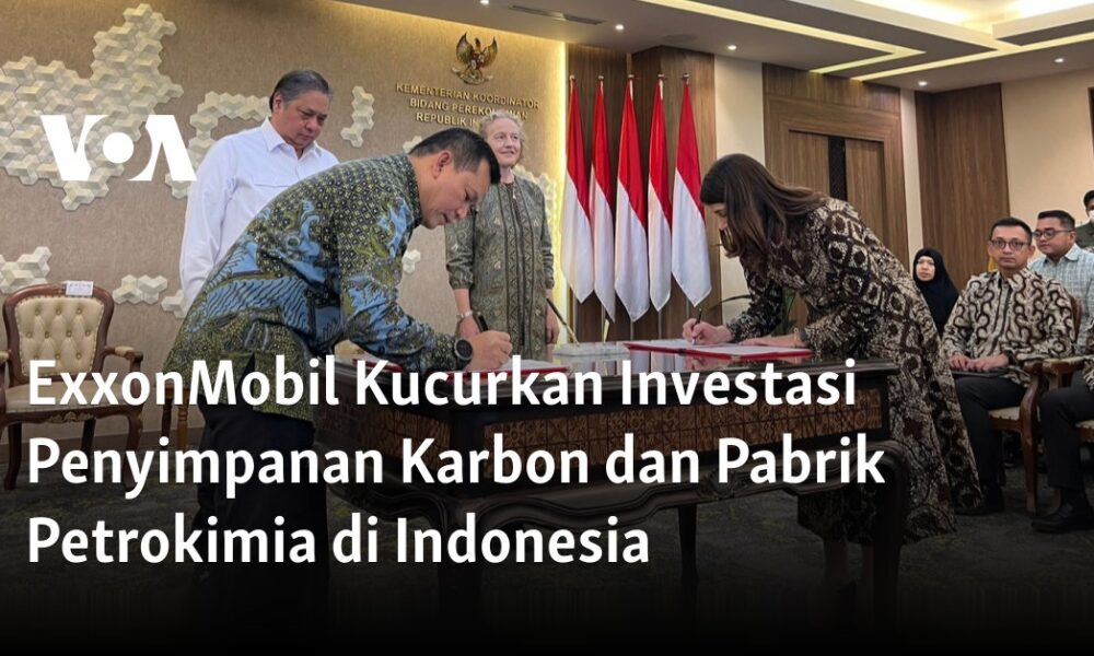 ExxonMobil Kucurkan Investasi Penyimpanan Karbon dan Pabrik Petrokimia ...